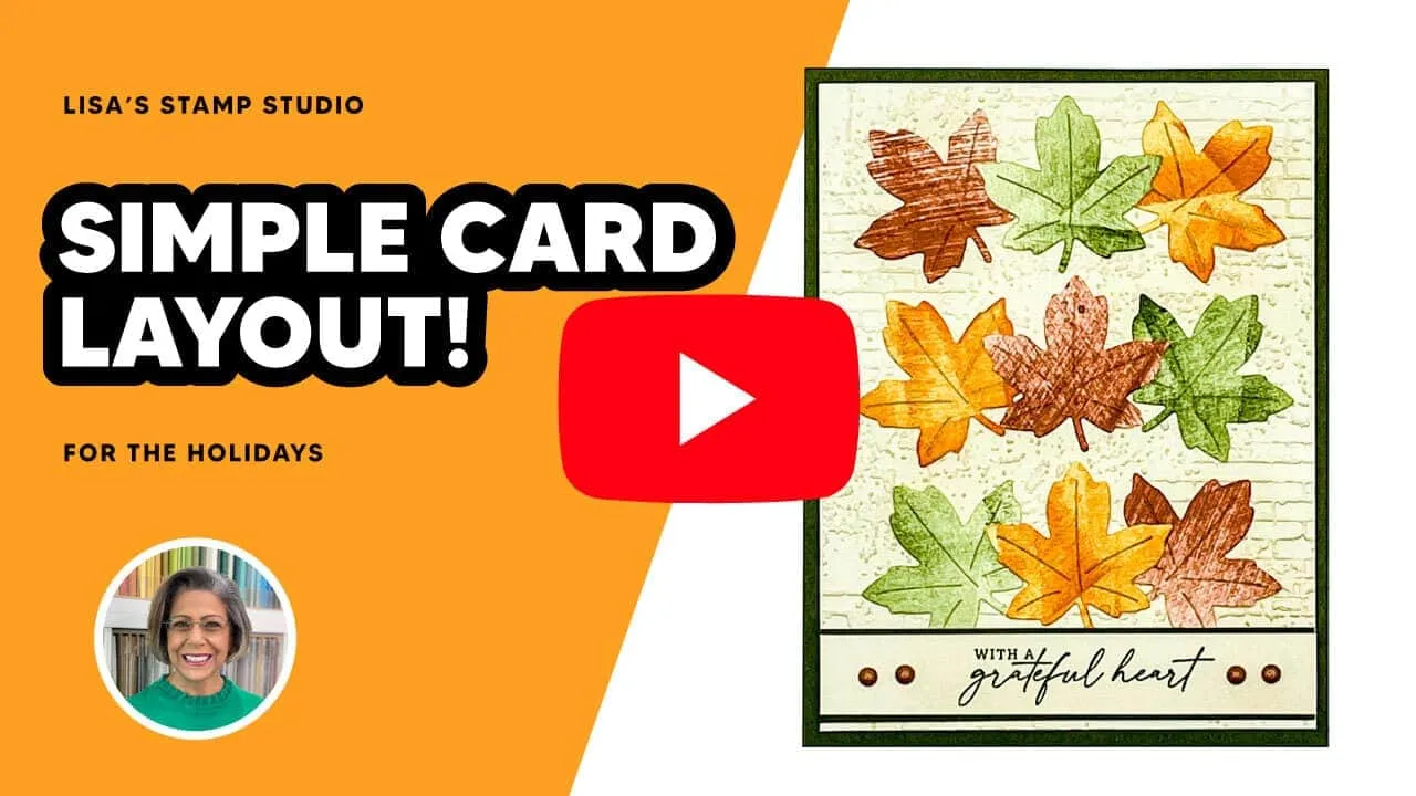Make This Easy Holiday Card Using a Simple Card Layout