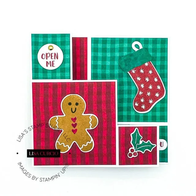 Make a Christmas Step Card That Pops Out Above the Rest - Lisa's Stamp ...
