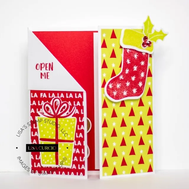 Craft This Handmade Corner GateFold Card for the Holidays