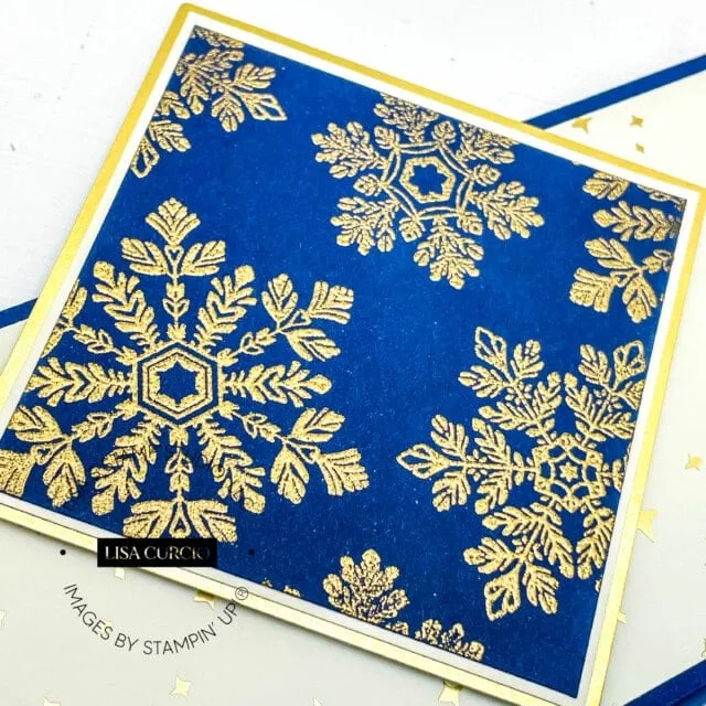 Use Scrap Designer Paper to Make a DIY Christmas Stair Stepper Card