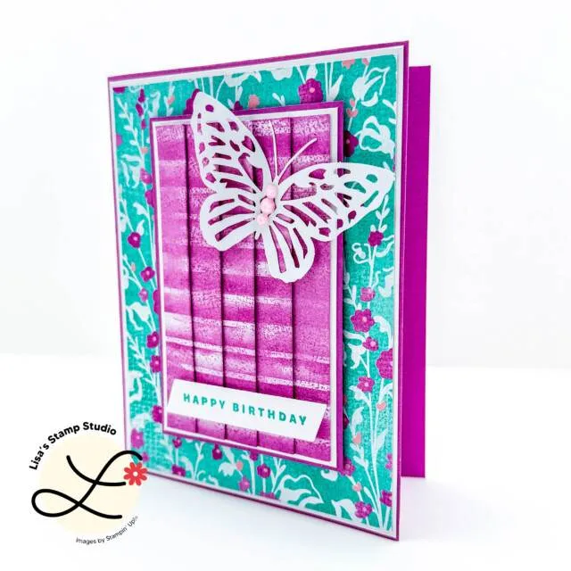 Learn A Card Technique That Makes Pleats in Minutes with Stampin' Up ...