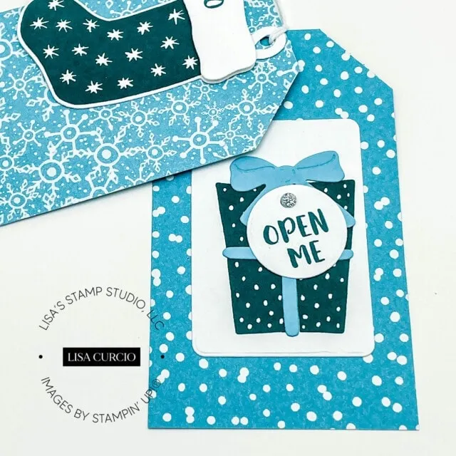 DIY Holiday Gift Tags You Can Make in Minutes! - Lisa's Stamp Studio
