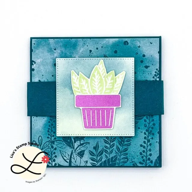 Create A Triangle Corner Pop Up Card - Lisa's Stamp Studio