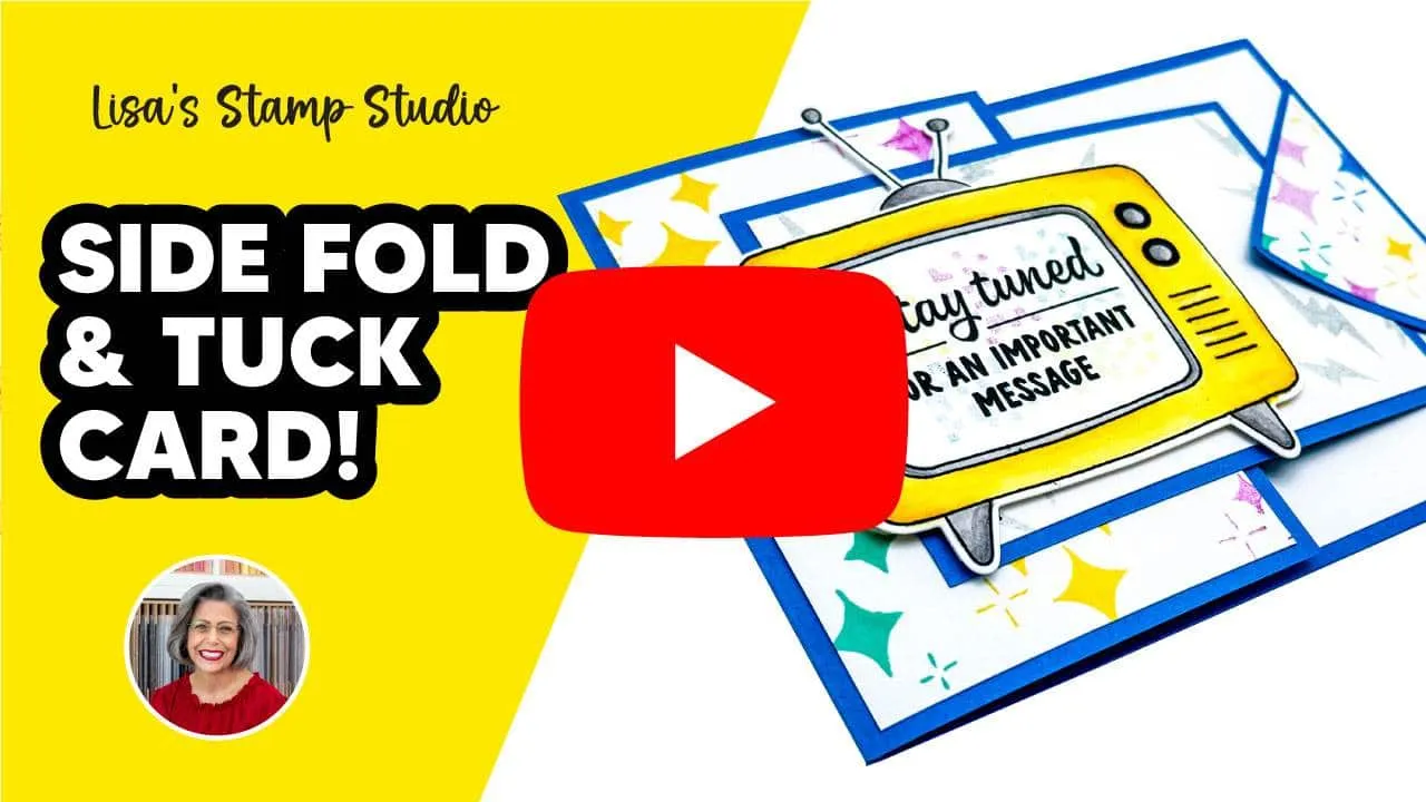 Make a Side Fold & Tuck Card Using Designer Paper with these Easy Steps