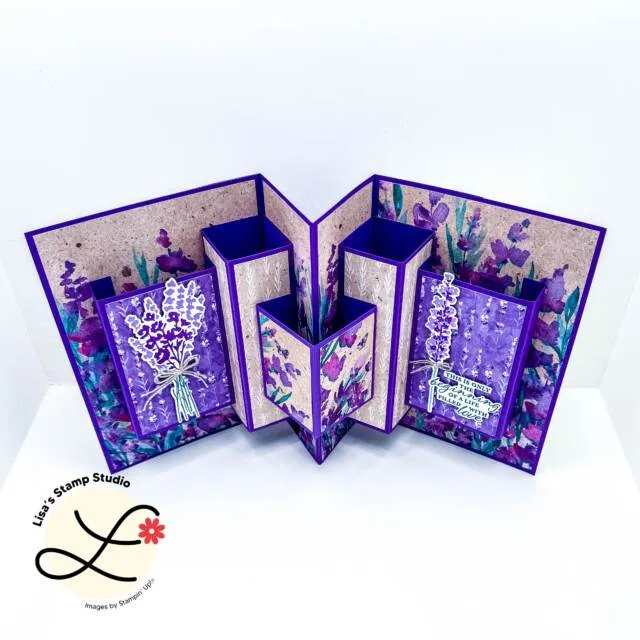 How to Make an Easy Multi Panel Pop Out Card with Stampin' Up!