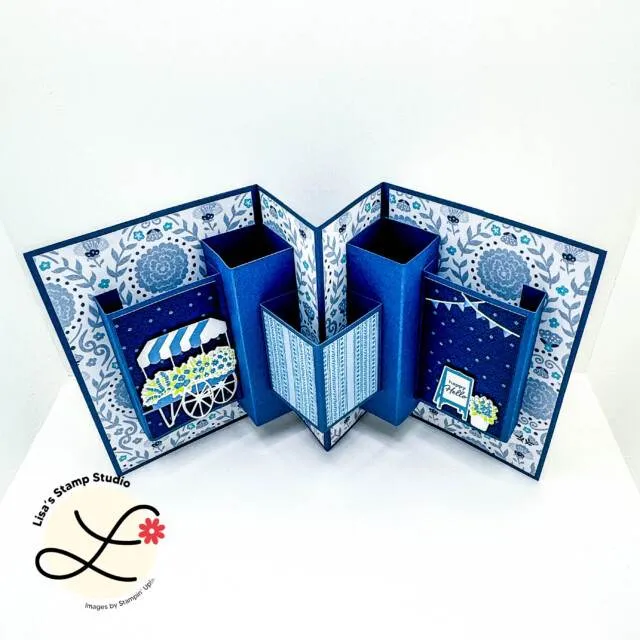 How to Make an Easy Multi Panel Pop Out Card with Stampin' Up!