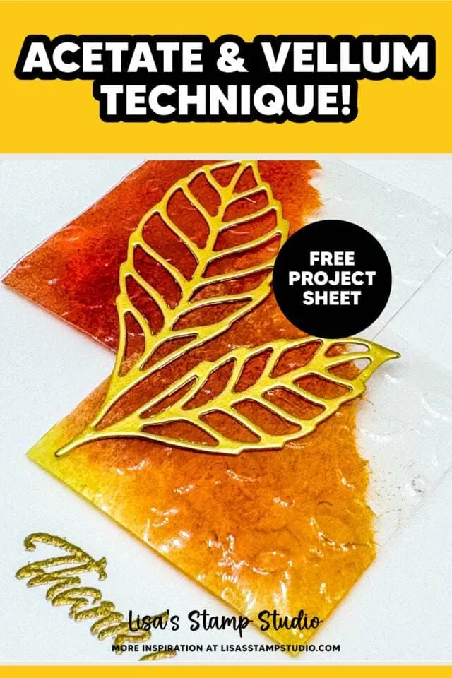 Use Acetate & Vellum with Embossing Folders for Amazing Card Making ...