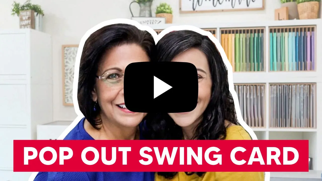 DIY Handmade Pop Out Swing Card Tutorial - Lisa's Stamp Studio