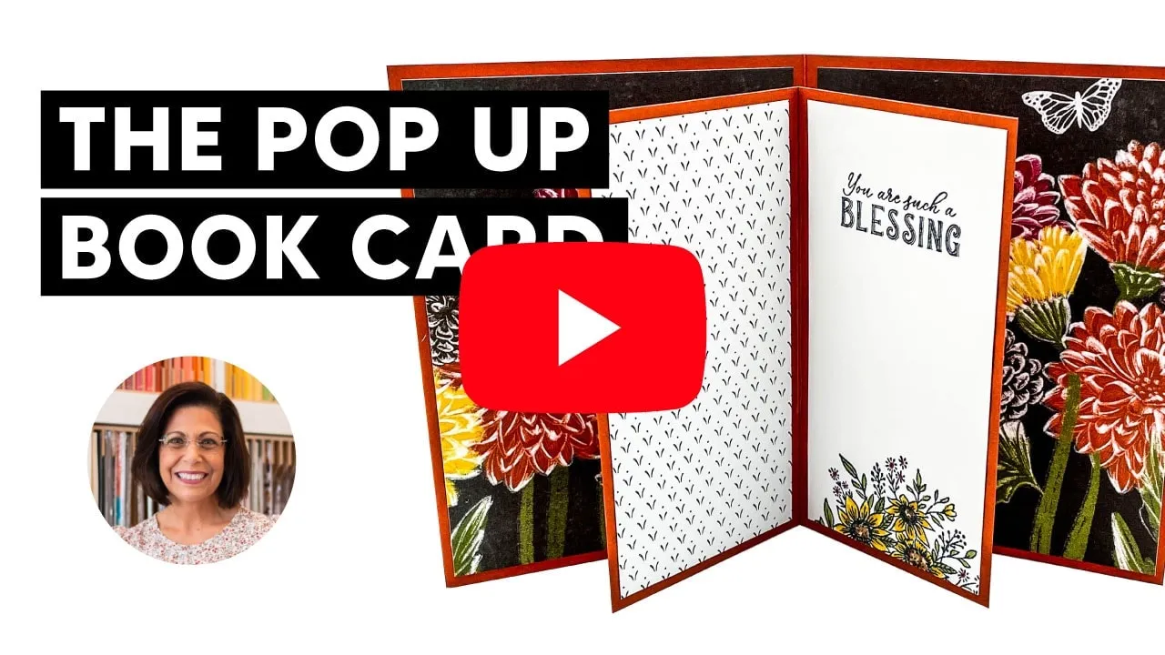 DIY Fun Fold Pop Up Book Card Using Designer Papers