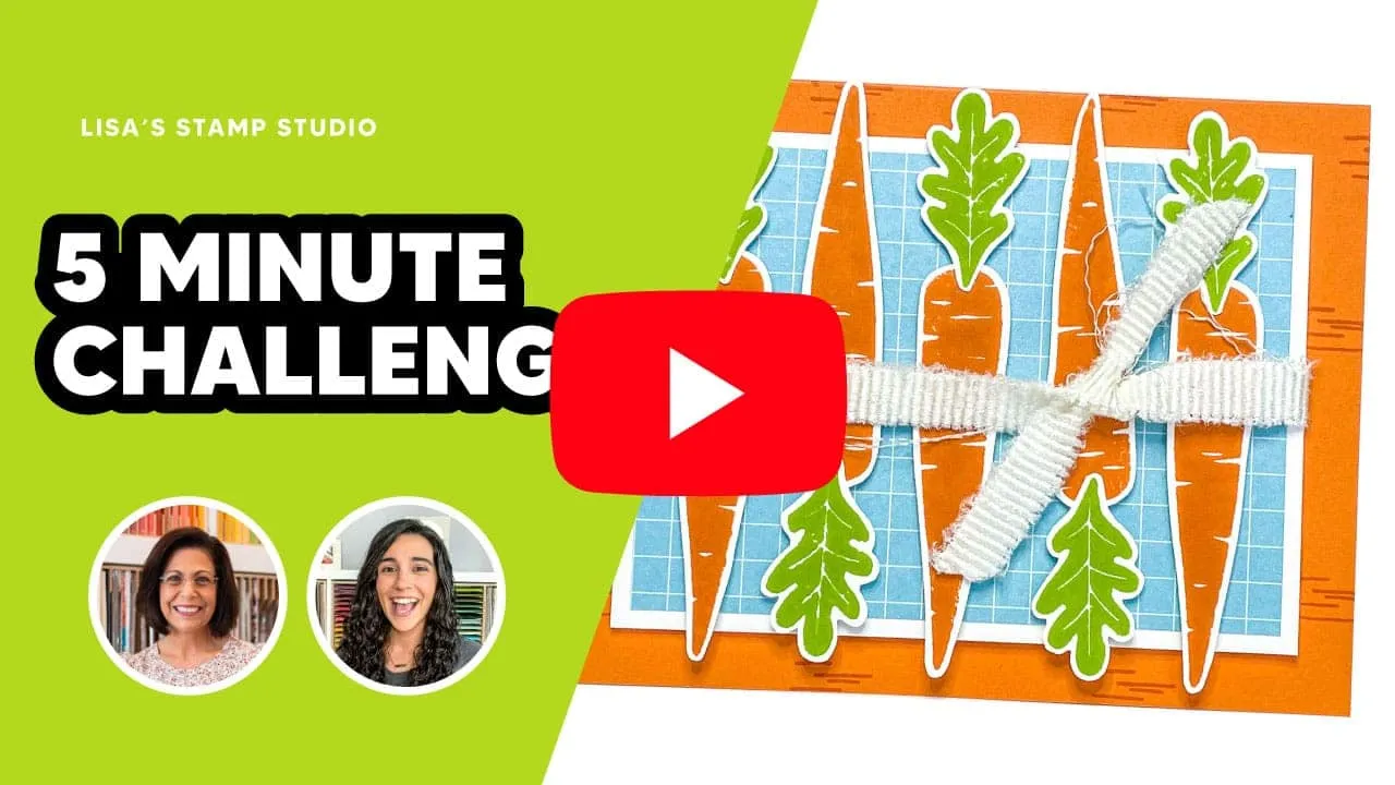5 Minute Card Making Challenge - Lisa's Stamp Studio: Easy Cards