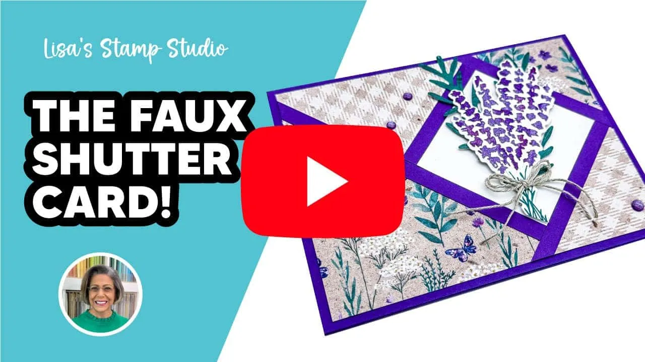 Create 3 Faux Shutter/Fractured Card Layouts for Easy Cards