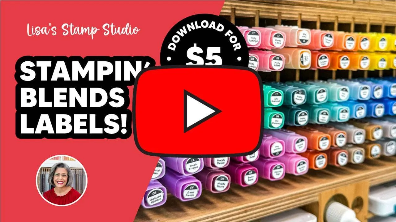 Label Your Stampin' Blends: EZ How To Video w/ Digital Download!