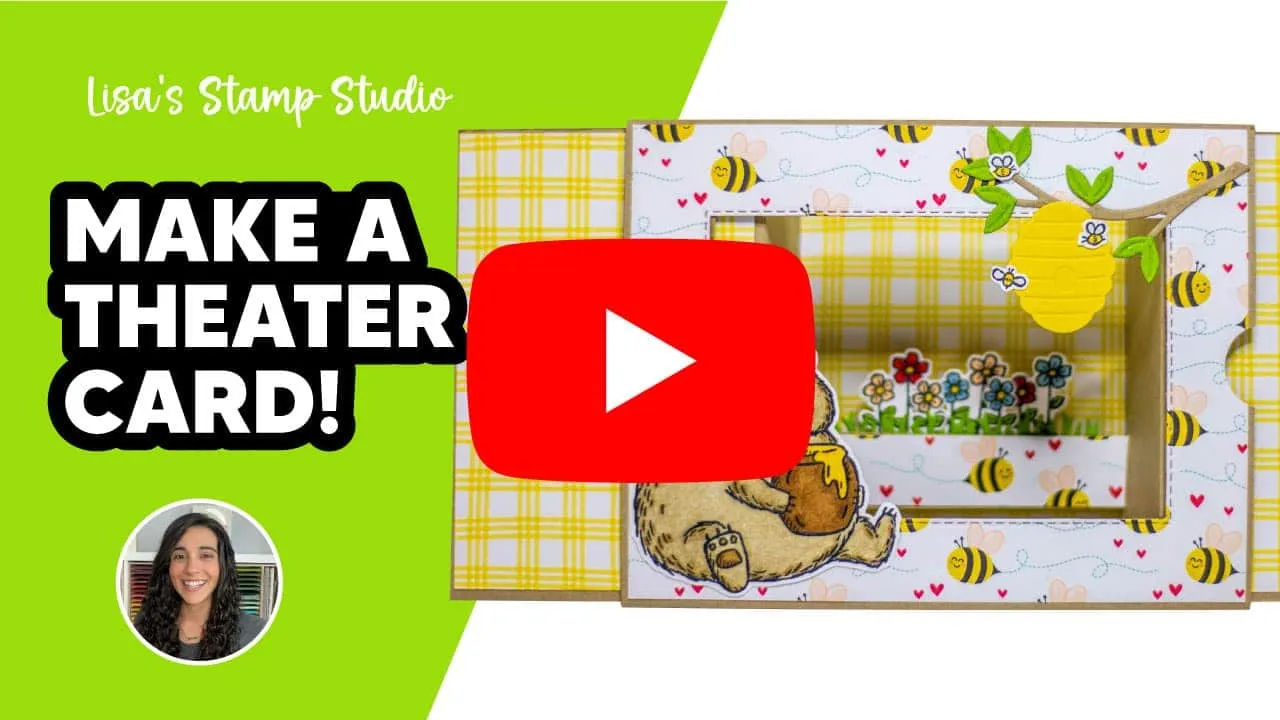 Create a Fun Fold Interactive Theatre Card - Lisa's Stamp Studio