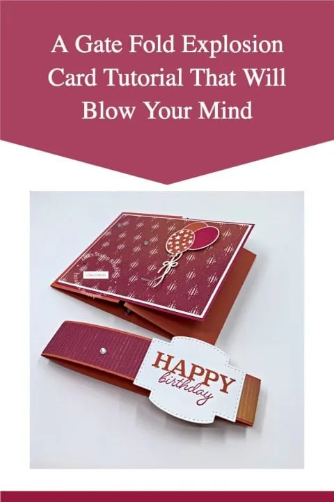 A Gate Fold Explosion Card Tutorial That Will Blow Your Mind