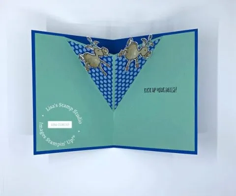 Make a Pop Up V-Fold Card in Easy Steps | Fun Fold Card Series