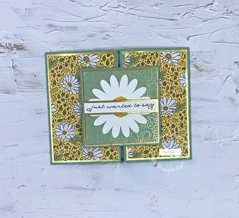 How to Make a Slide and Lock Fun Fold Card That Will Be Impressive