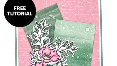 How to Make an Amazingly Easy Alcohol Marker Card Background