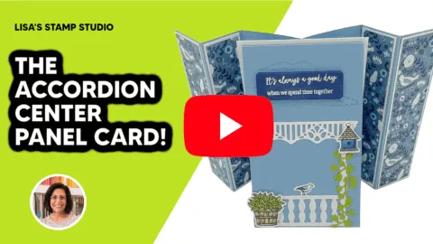 Expand Your Card Making to Create an Accordion Center Panel Card