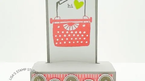 DIY This Simple & Easy Interactive Pop Up Card - Lisa's Stamp Studio