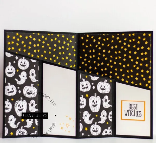 The Best Panel Z Fold Fun Fold Card Ever! - Lisa's Stamp Studio