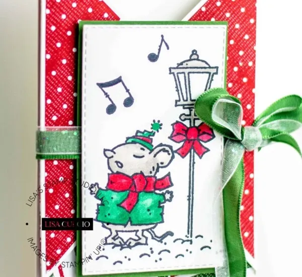 Make This Twisted Fun Fold Slimline Card for Halloween - Lisa's Stamp ...