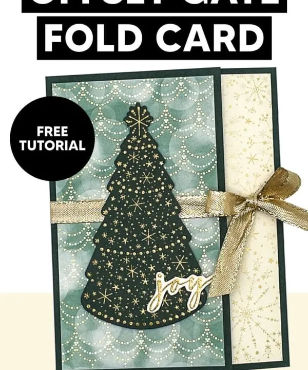 Easy and Unique DIY Handmade Christmas Card - Lisa's Stamp Studio