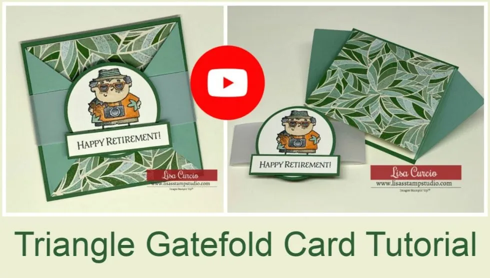 An Easy Gift Card Holder You Can Make in Minutes - Lisa's Stamp Studio