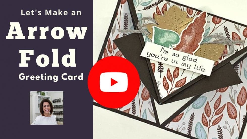 Arrow Fold Greeting Card Tutorial Like You’ve Never Seen