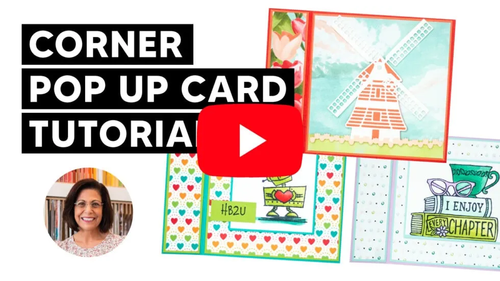 Create Corner Pop Up Birthday Cards With Ease - Lisa's Stamp Studio