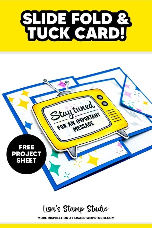 Make a Side Fold & Tuck Card Using Designer Paper with these Easy Steps