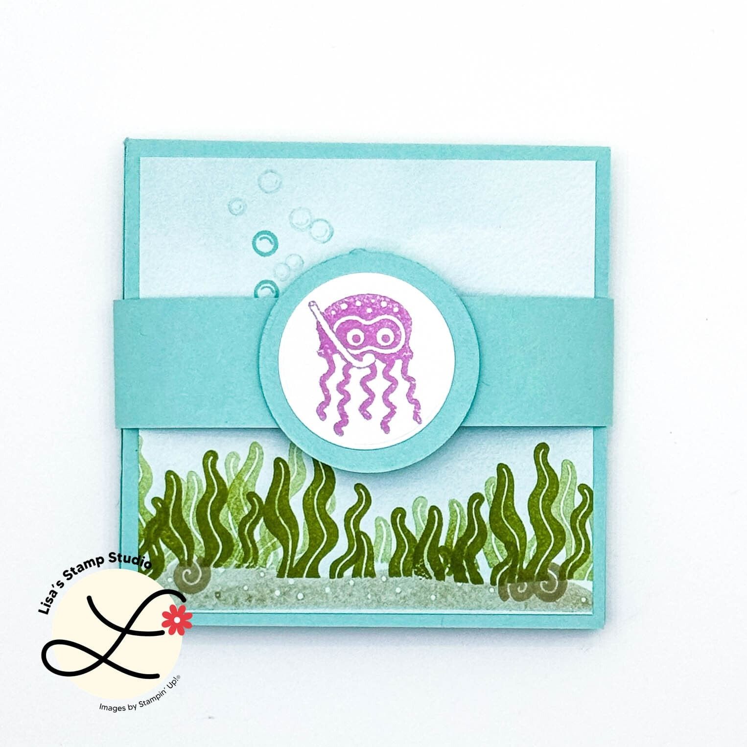 Create A Triangle Corner Pop Up Card - Lisa's Stamp Studio