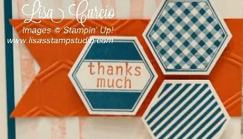 Six-Sided Sampler Thanks - Lisa's Stamp Studio