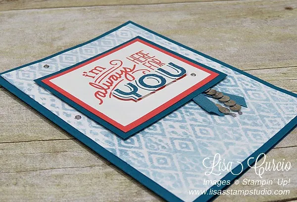 Quick Crafting Tip - Crayon Wash Technique - Lisa's Stamp Studio