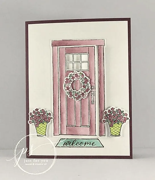 At Home With You Tutorial - Lisa's Stamp Studio