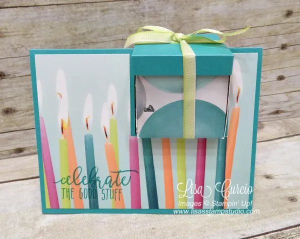 Picture Perfect Birthday Box in a Card - Lisa's Stamp Studio