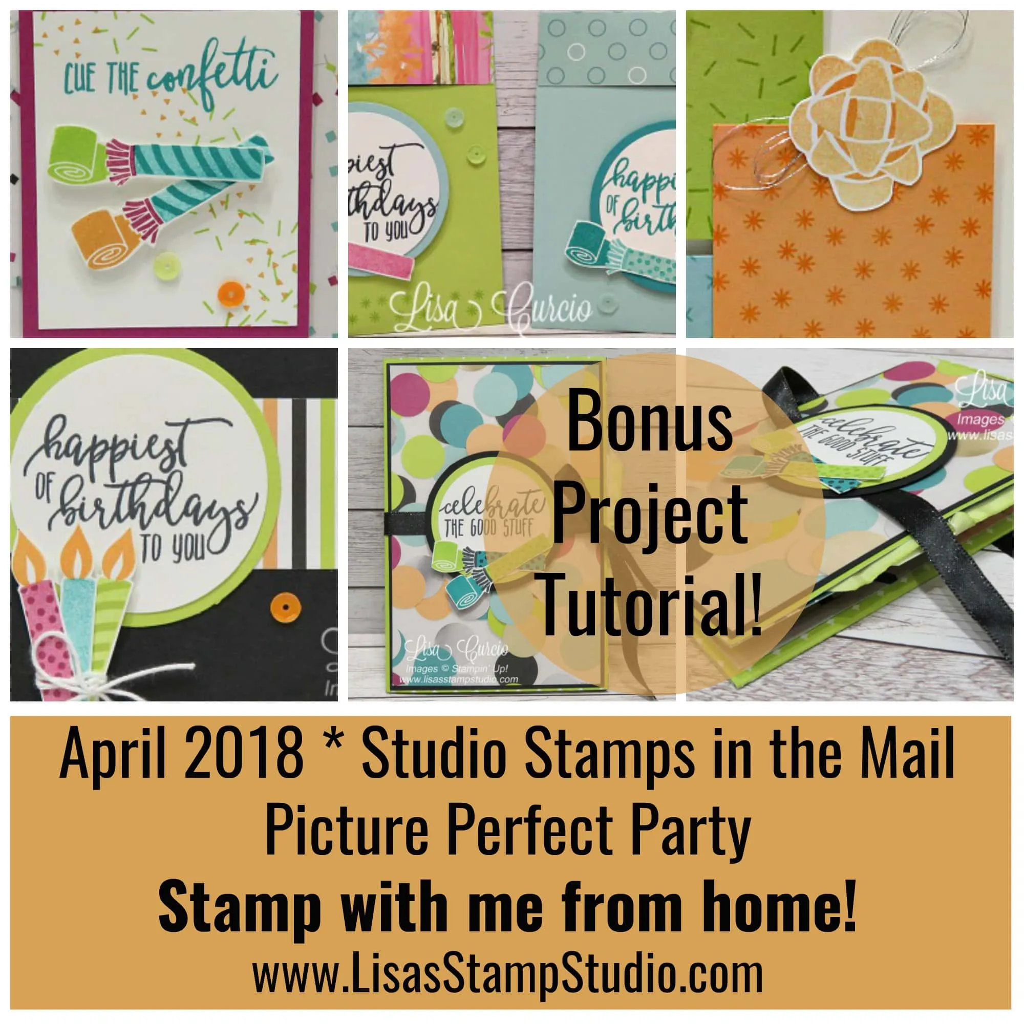 Last Call - April Studio Stamps in the Mail - Lisa's Stamp Studio