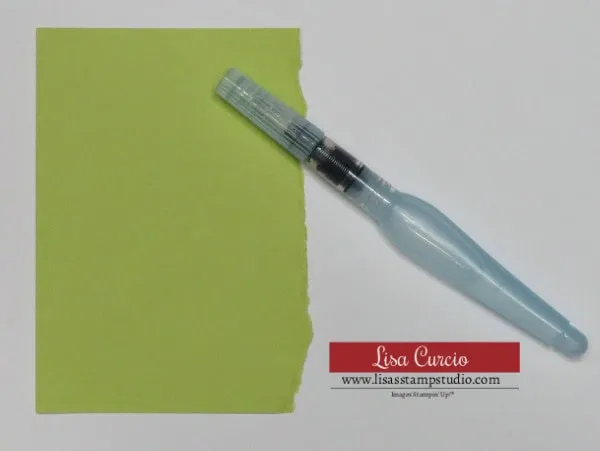 Tip: 2 Ways to Tear Card Stock for Unique Look - Lisa's Stamp Studio