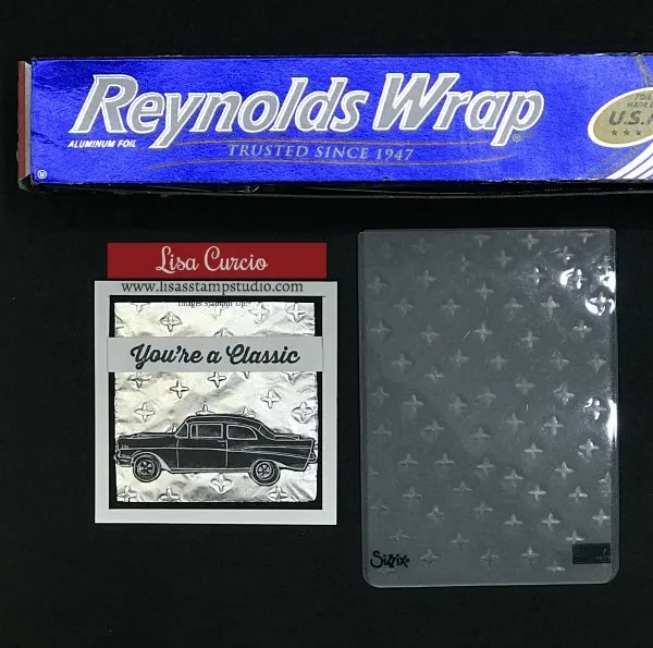 Paper Craft: Foil Embossing Technique - Lisa's Stamp Studio