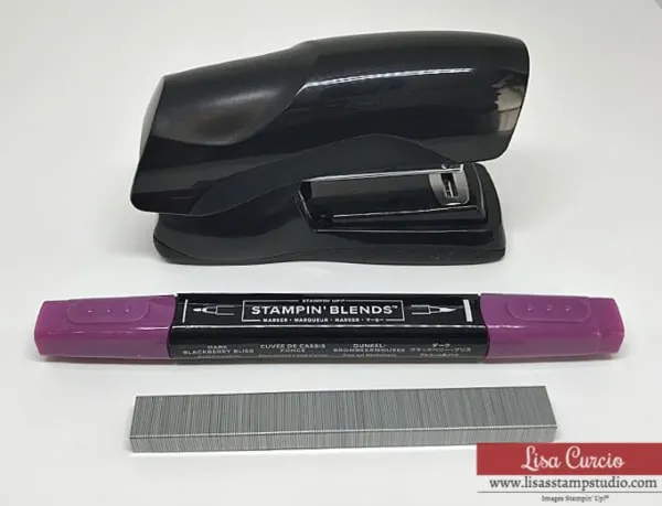 Craft Hacks: How to Color Staples to Match Your Project - Lisa's Stamp ...