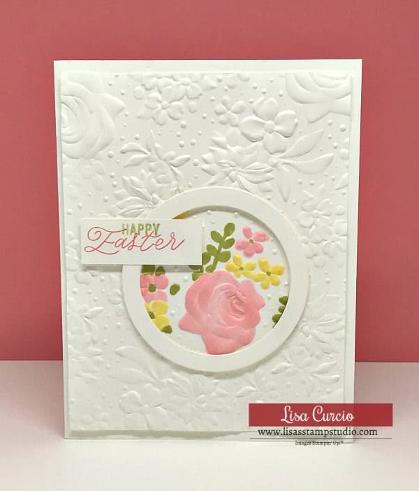 How to Make a Beautiful Easter Card - Lisa's Stamp Studio