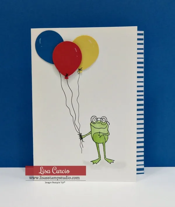 Handmade Birthday Card: Great Idea for Kids - Lisa's Stamp Studio