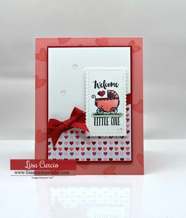Simple Baby Cards You Can Make Fast - Lisa's Stamp Studio
