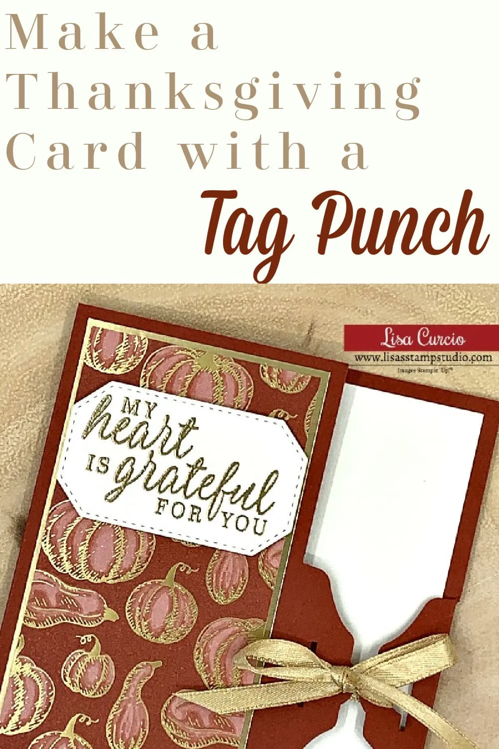Tag Punch: How to Make a Greeting Card | 3 Card Designs