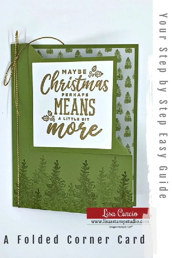 A Folded Corner Card: Your Step by Step Easy Guide | Fun Fold Cards