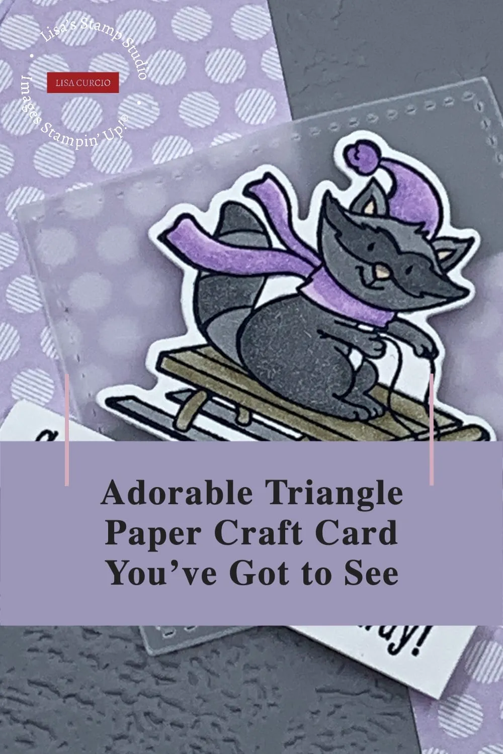 Paper Triangles Make a Unique Greeting Card | Handmade Card Ideas