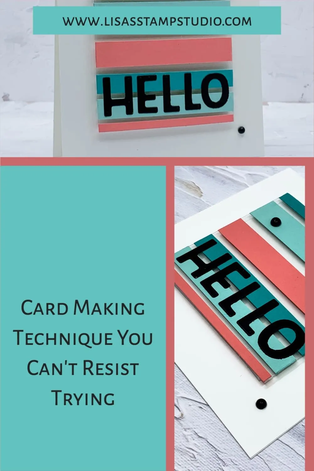 Floating Element Card Technique Makes the Best Happy Greeting Cards