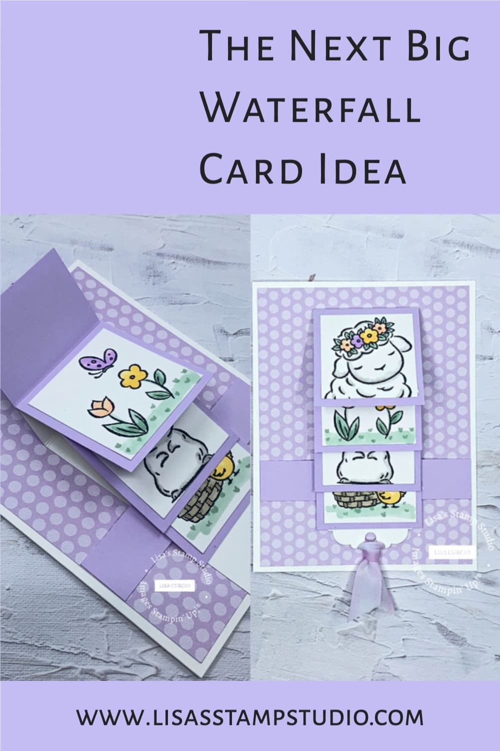 Waterfall Card Idea That Will Bring You Springtime Joy