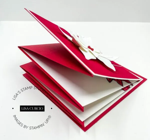 Unfold This Fun Fan Fold Card in Amazement with Lisa Curcio