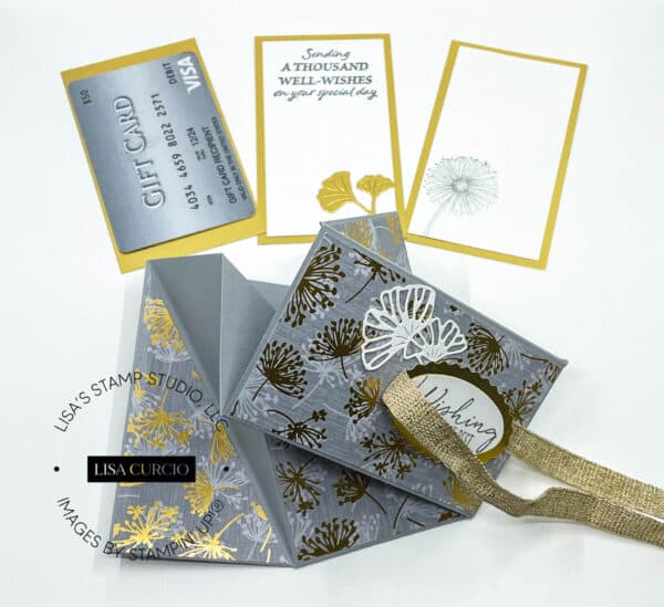 Make This Fun Fold Hexagon Pocket Card With a Twist - Lisa's Stamp Studio