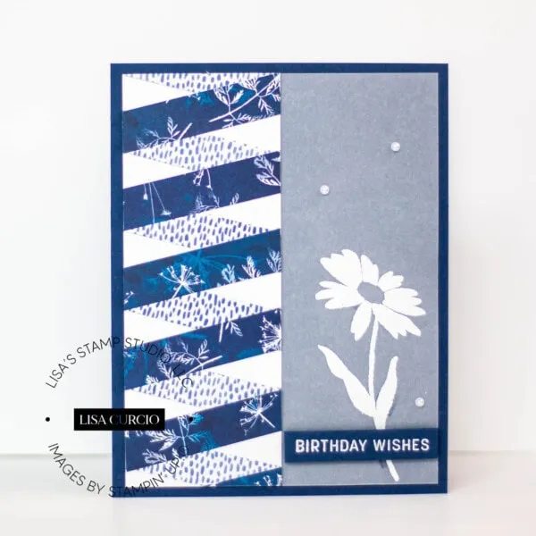 Use Designer Paper Scraps to Create Twisted Ribbon Cards - Lisa Curcio